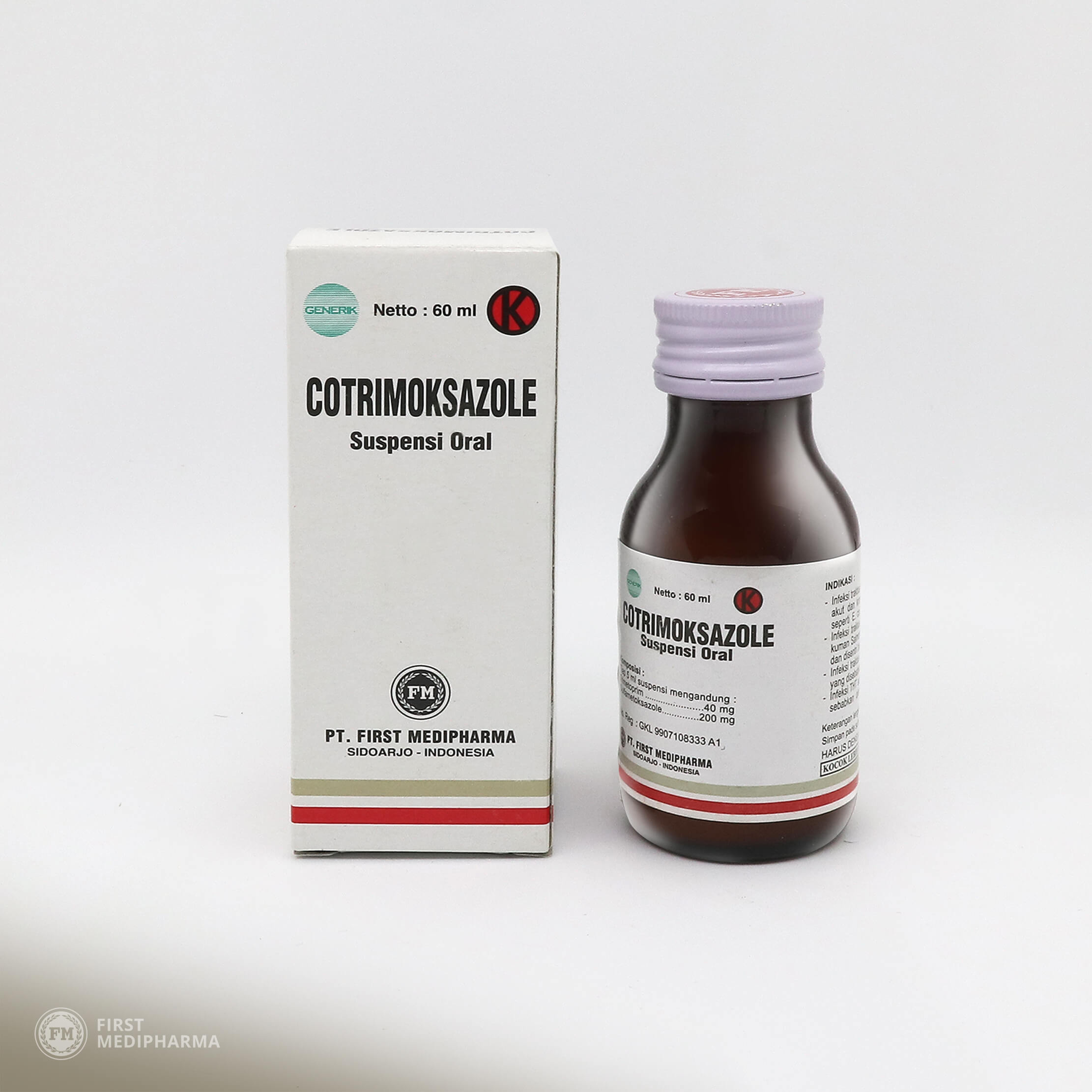 Cotrimoxazole (Suspensi) – First Medipharma