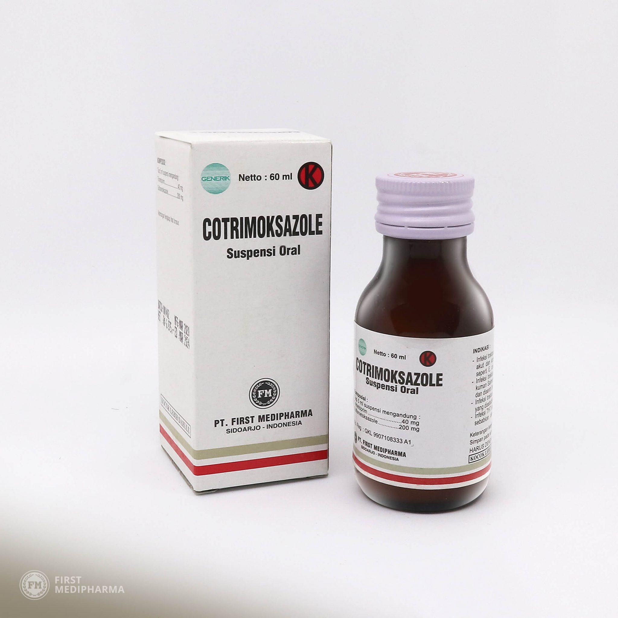 Cotrimoxazole (Suspensi) – First Medipharma